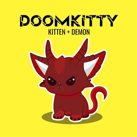 Doomkitty Animash Doomkitty Vector Animash Vector Animash Combination Vector Design