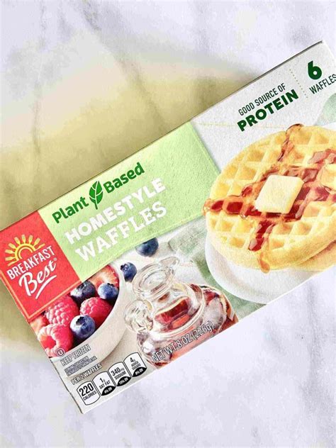 Frozen Protein Waffles At Aldi No Dairy Or Egg Milk Allergy Mom