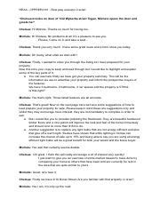Role Play 2 Script Pdf Reaa Cpprep4101 Role Play Scenario 2
