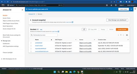 Aws Introduction To Simple Storage Service S3 — Console And Command
