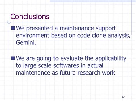 Ppt Gemini Code Clone Analysis Tool Powerpoint Presentation Free