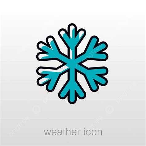 Icono De Copo De Nieve Vector