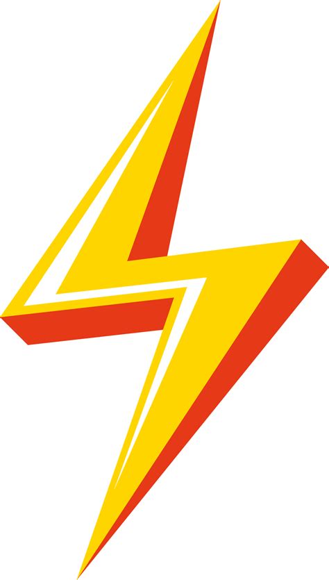 Thunder Bolt Flash Lighting Icon 22443446 Png