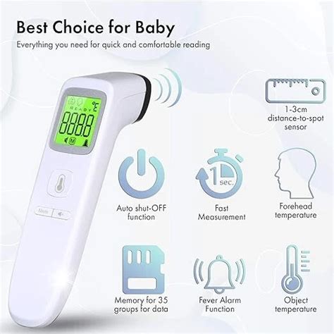 Digital Forehead Thermometer Non Touch Fortemperature Artg Id 388490