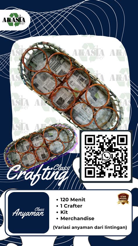 Crafting Class Akasia Art Crafter Tangsel