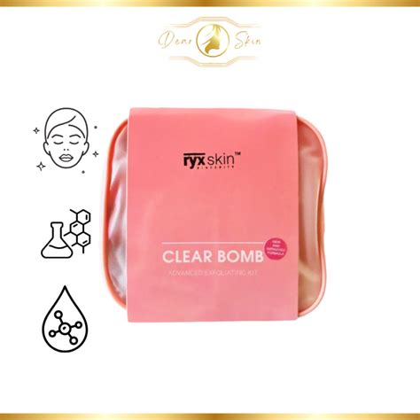 Ryx Skin Clearbomb 💣 Kit Version 3 Advanced Exfoliating Set Japan