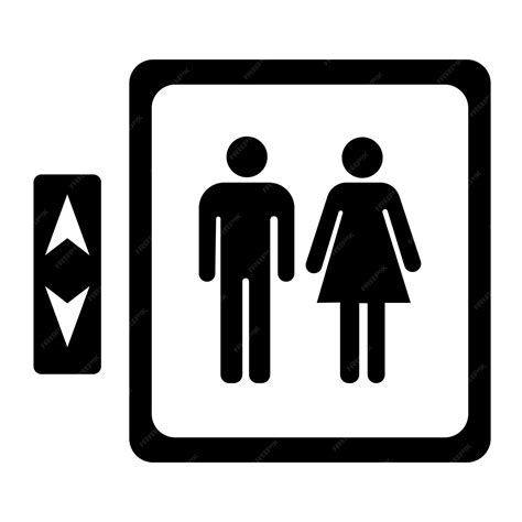 Premium Vector Elevator Icon Logo Vector Design Template