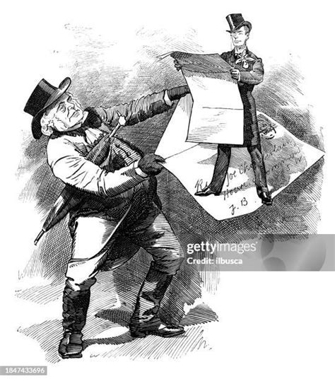 British Satire Caricature Comic Cartoon Illustration High Res Vector