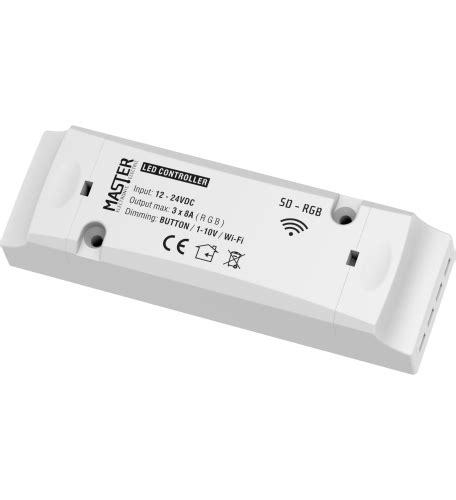 Smart Led Controller 12 24 Vdc 3x8a Wi Fi Master Smart Home