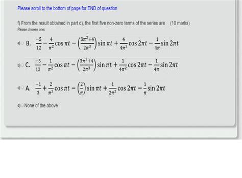 Solved The Sketch Of The Following Periodic Function F T Chegg