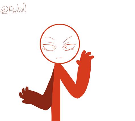 Kj The Red Stickman By Perito0 On Deviantart
