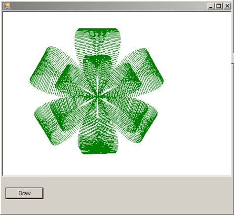 Line Shape Diamond Shape D Graphics VB Net Tutorial