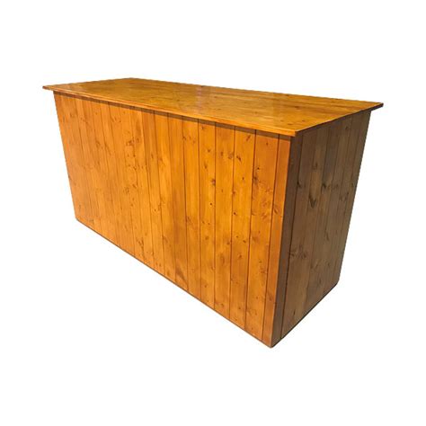 Rustic Wooden Bar Blue Sky Event Furniture Hire And Mobile Bar Hire