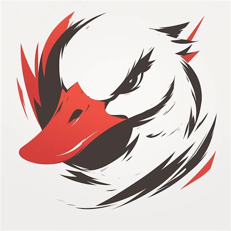 Premium Vector A Graceful Goose Software Engineer Cartoon Style