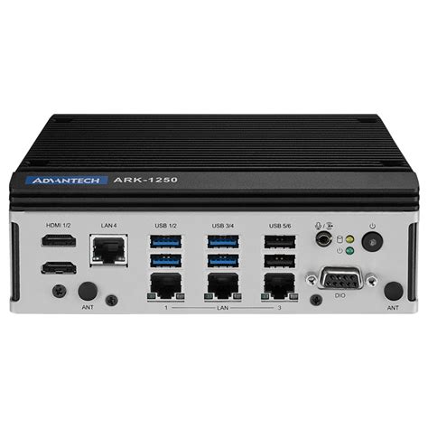 Advantech Ark Fanless Embedded System Intel 11th Gen Core I5i3 With Triple Lan Ports And Idoor