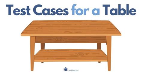 How To Write Test Cases For A Table In May 2025