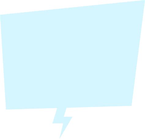 Dialog Bubble Blue 23485654 Png