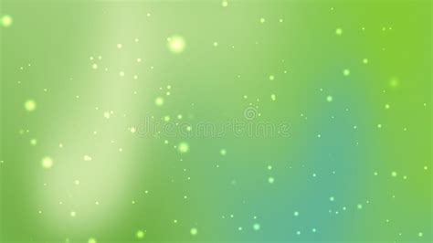 Green And White Abstract Background With Small Lights Stock Illustration Illustration Of