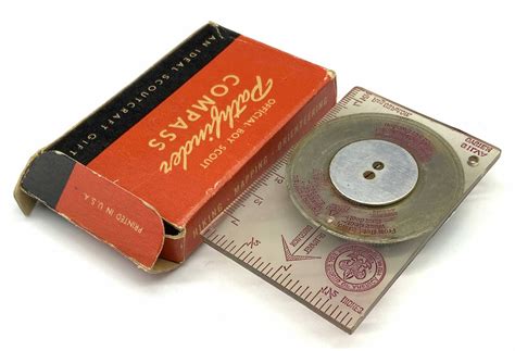 Official Boy Scout Pathfinder Compass W Box Auction