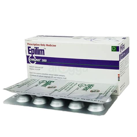 Epilim 300mg Tablet Arogga Online Pharmacy