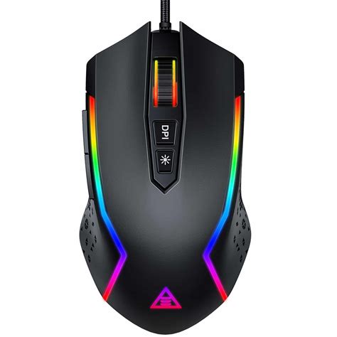 Eksa Em100 Rgb Wired Gaming Mouse Vibe Gaming