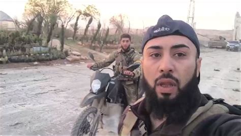 تصاویری از گروهک تروریستی نورالدین زنکی در داخل شهر حلب فیلم
