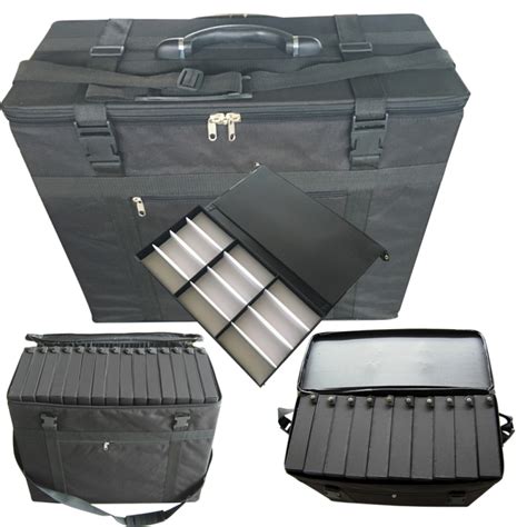 180225120pcs Eyeglass Travel Sample Carrying Bag Presentation Case