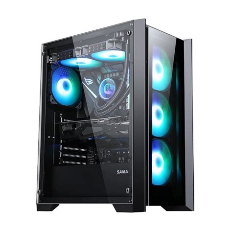 Case เคส Sama Gzs Black Mb Type Atx Micro Atx Mini Itx มี