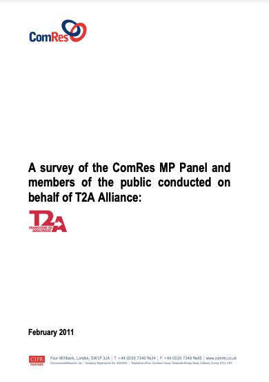 A Survey Of The Comres Mp Panel And Members Of The Public Conducted On