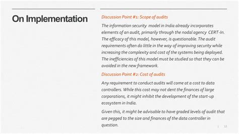 Takshashila Blue Paper Charting A New Framework For Data Protection In India Ppt