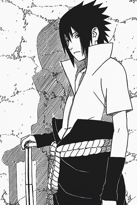 Sasuke And Naruto Manga Panel