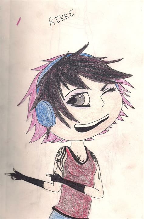 Rikki Chibie Manga Drawing Drawings Manga