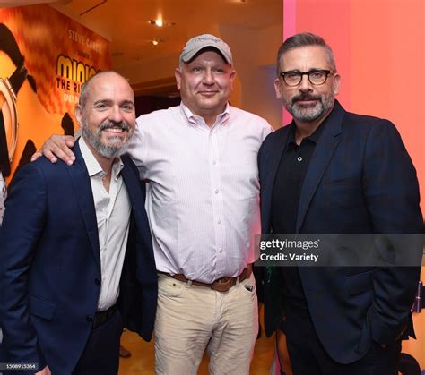Director Kyle Balda Chris Meledandri Ceo Of Illumination And Steve