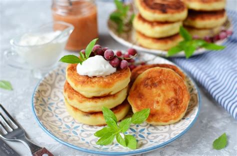 Syrniki Ukrainian Cheese Pancakes Recipe Cookme Recipes