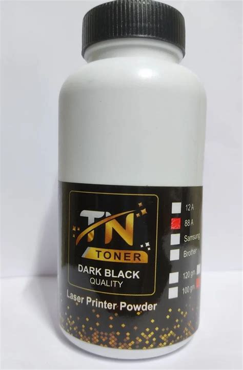 Tn Tonner Black Toner Powder For Laser Printer 120 Gm At ₹ 150piece