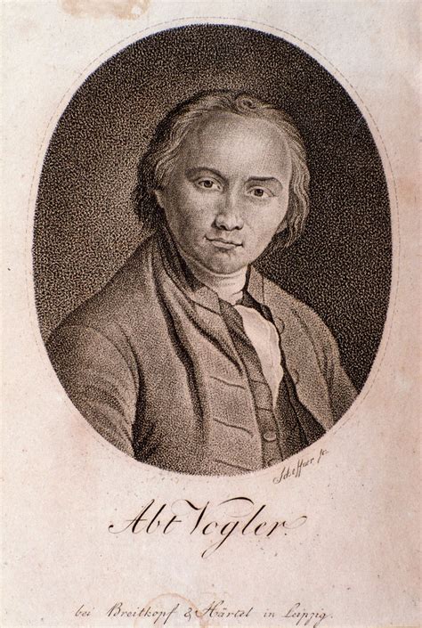 Portrait Of Georg Joseph Vogler By Unknown Artist