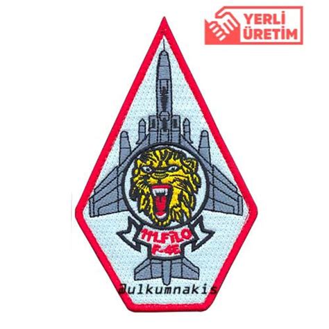 Nakış Patch Ülküm Nakış 111 Filo F 4e