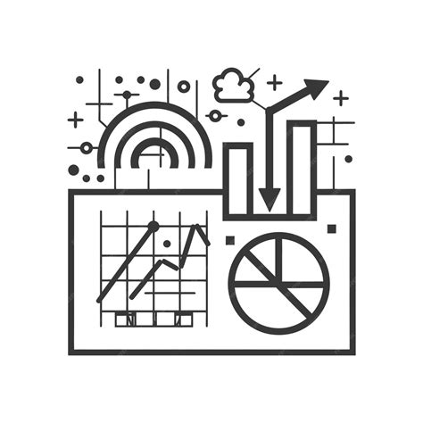 Abstract Illustration Of Data Analysis And Growth Premium Ai