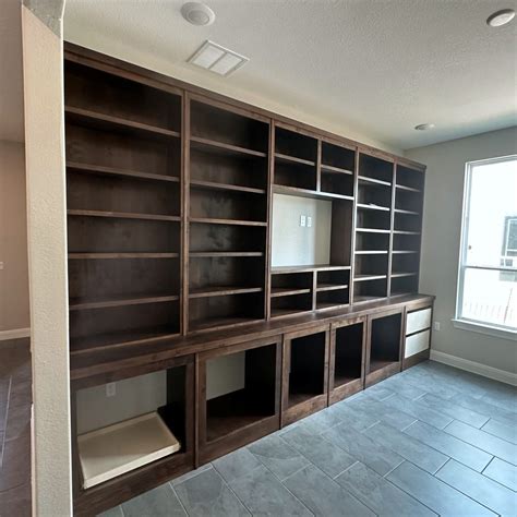 Custom Office Bookshelves
