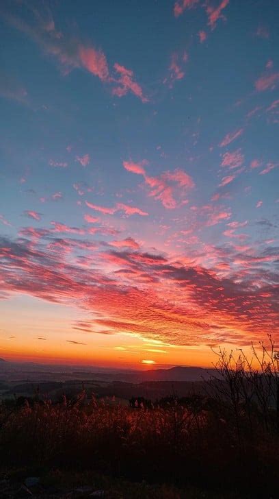 Free Vivid Sunset Sky Image Sunset Sky Red Download At Stockcake