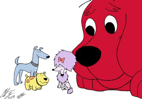 Clifford The Big Red Dog The Best Friends By Morteneng21 On Deviantart