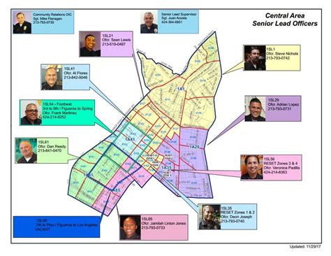 Senior Lead Officer Map Los Angeles Police Department — Nextdoor