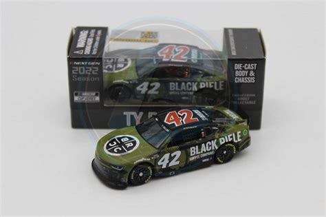 Ty Dillon 2022 Black Rifle Coffee Company 164 Nascar Diecast Chassis