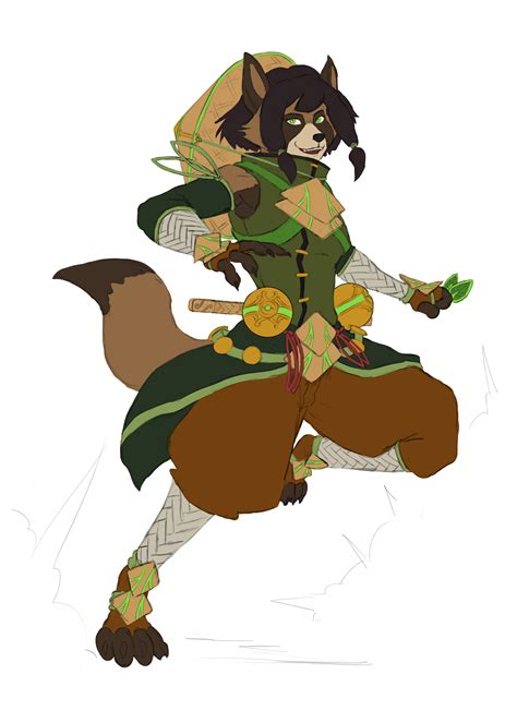 Reuben Yeo Tanuki Character Design