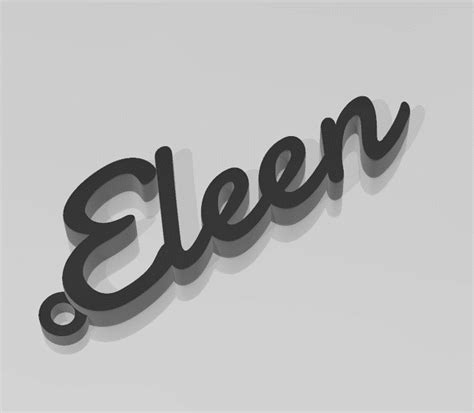 Stl File Eleen 👩 ・3d Printing Idea To Download・cults