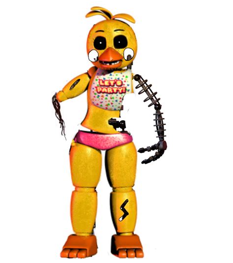 Withered Toy Chica Reupload Fnaf Help Wanted Withered Chica