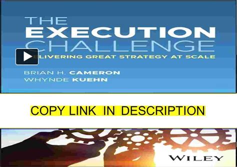 Pdf The Execution Challenge Delivering Great Strategy At Scale Pdf