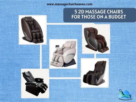 5 2d Massage Chairs For Those On A Budget
