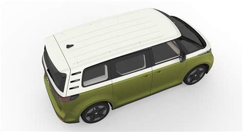 Vw Id Buzz 3d Model Turbosquid 1984296
