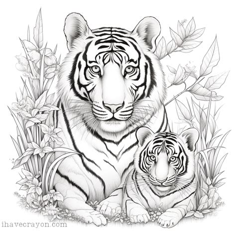 Tiger Coloring Page Beautiful Tiger Coloring Pages I Have Crayon